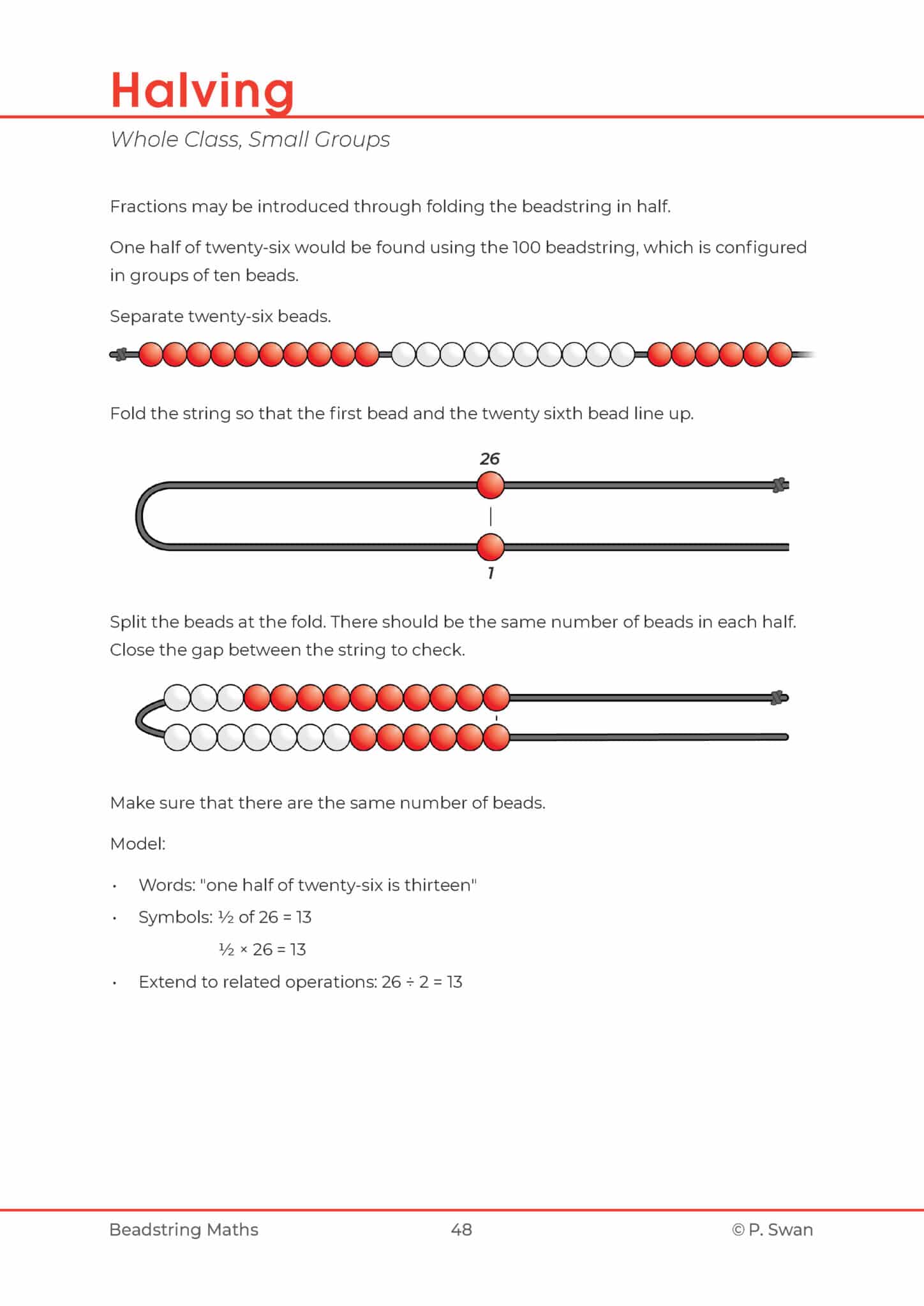 Beadstring Mathematics | Dr Paul Swan