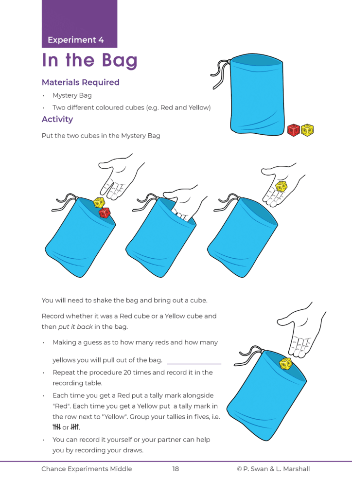 Probability Chance Experiments - Middle Primary | Dr Paul Swan