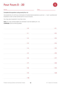 Problem Solving Symbols and Number Puzzles | Dr Paul Swan