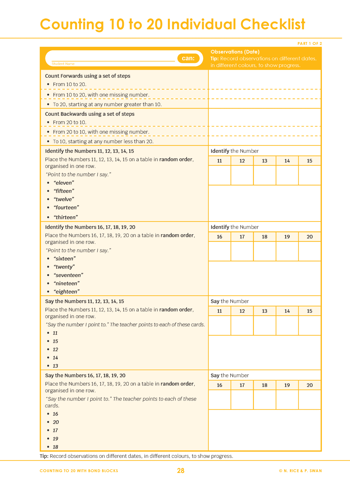 Counting to 20 Solution | Dr Paul Swan