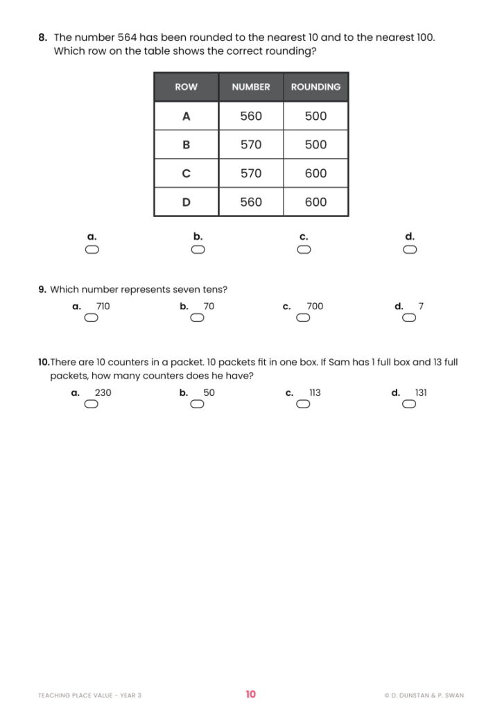 Teaching Place Value Year 3 | Dr Paul Swan