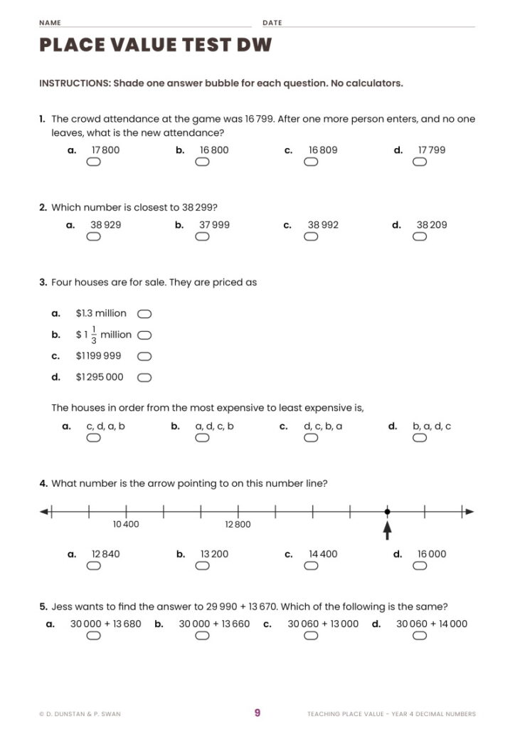 Teaching Place Value Year 4 Decimal Numbers | Dr Paul Swan