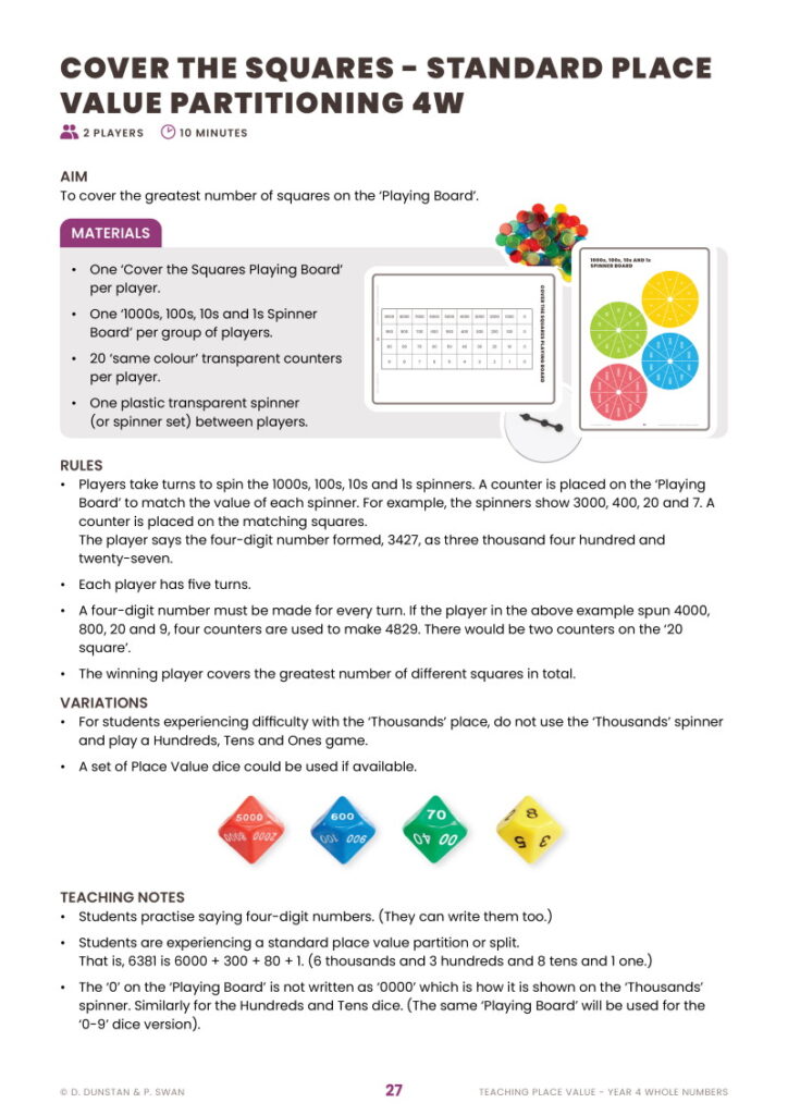 Teaching Place Value Year 4 Whole Numbers | Dr Paul Swan