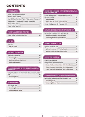 Place Value Hundreds Tens Ones Spinner (12 Pack) | Dr Paul Swan