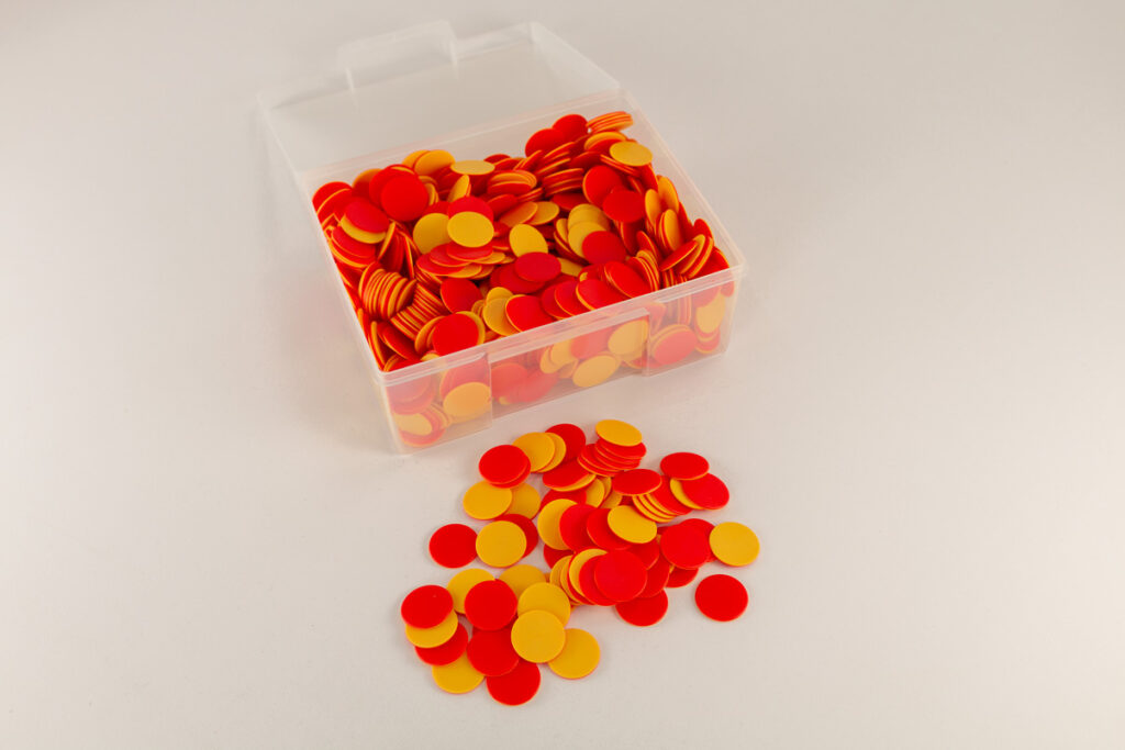 Two Colour Counters (1000pc) - Red and Yellow | Dr Paul Swan