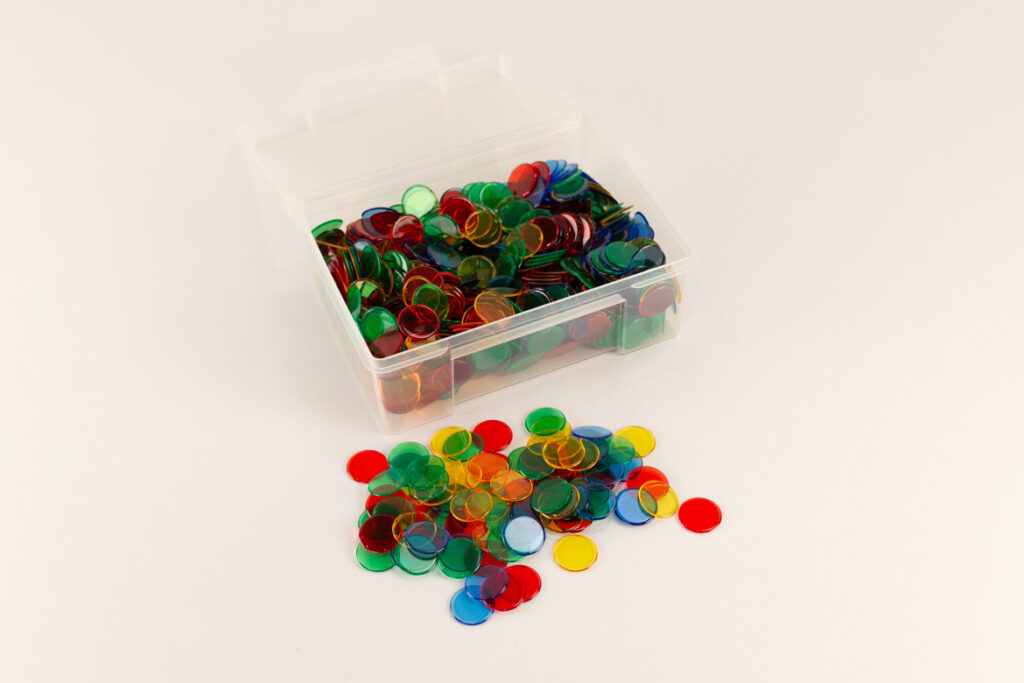 Transparent Counters (1000pc) | Dr Paul Swan