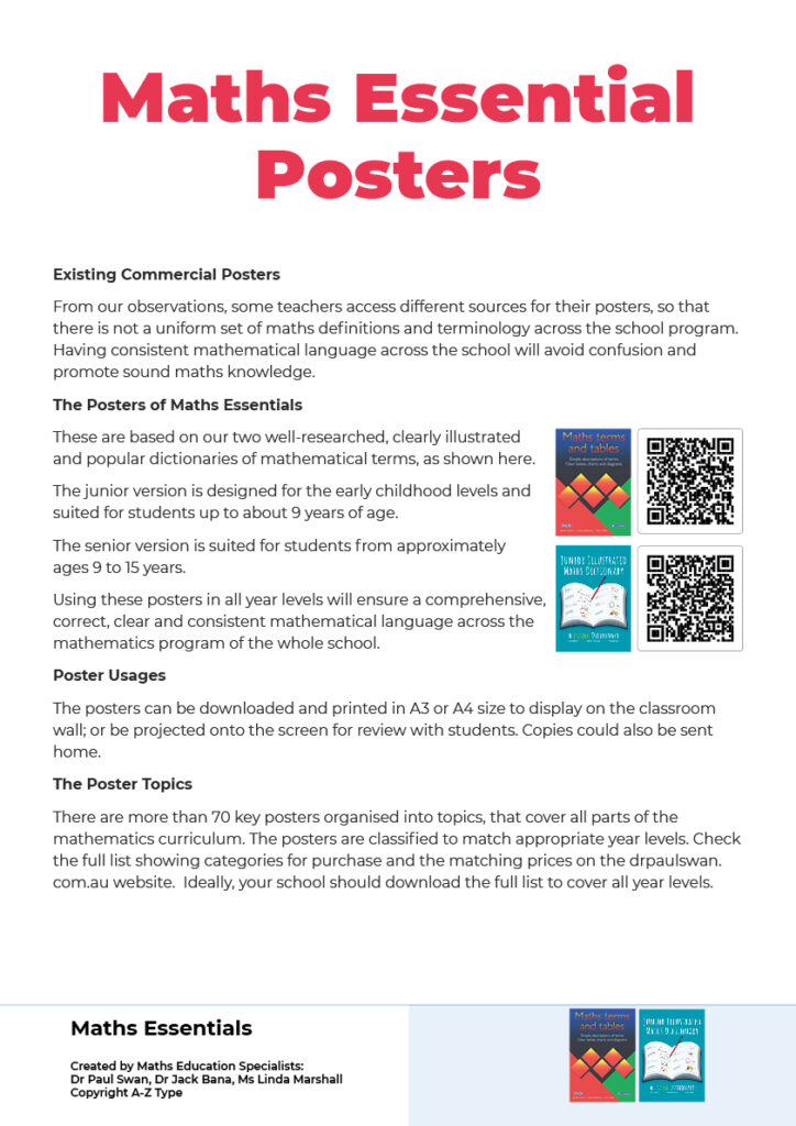 Maths Essential Posters - Measurement & Data (19 Poster Download Pack ...