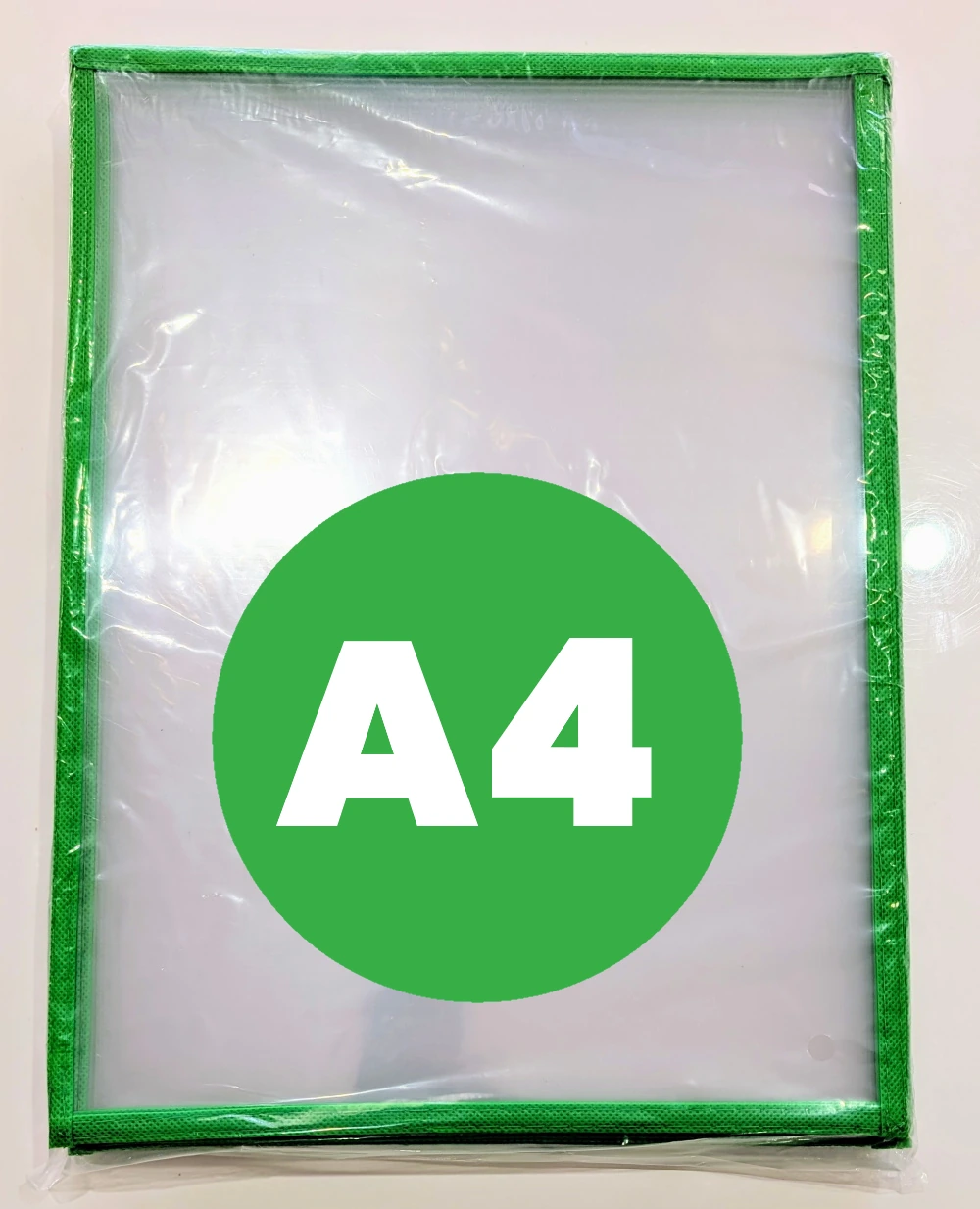 Write ‘N’ Wipe Paper Saver Sleeves A4 - Pack of 10 (Green) | Dr Paul Swan
