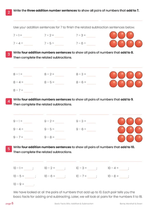 Basic Facts Blitz: Addition and Subtraction | Dr Paul Swan