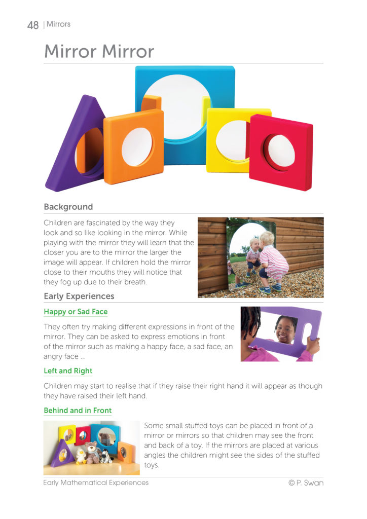 Early Mathematical Experiences | Dr Paul Swan