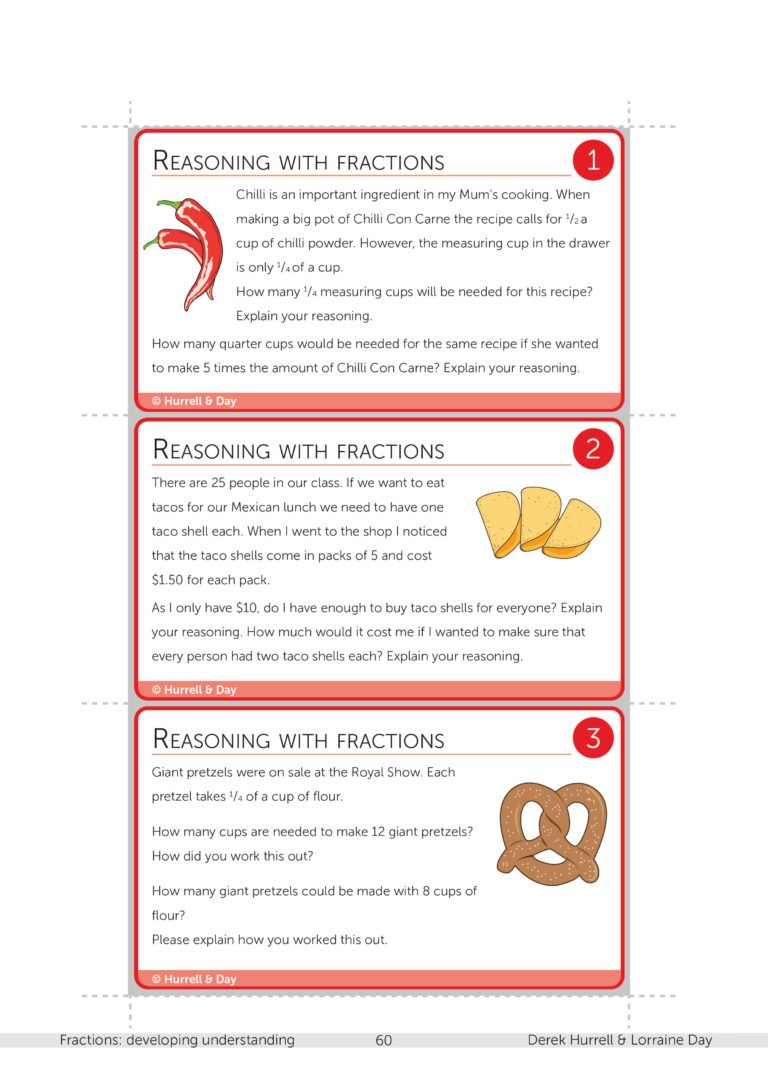 Developing a Conceptual Understanding of Fractions | Dr Paul Swan